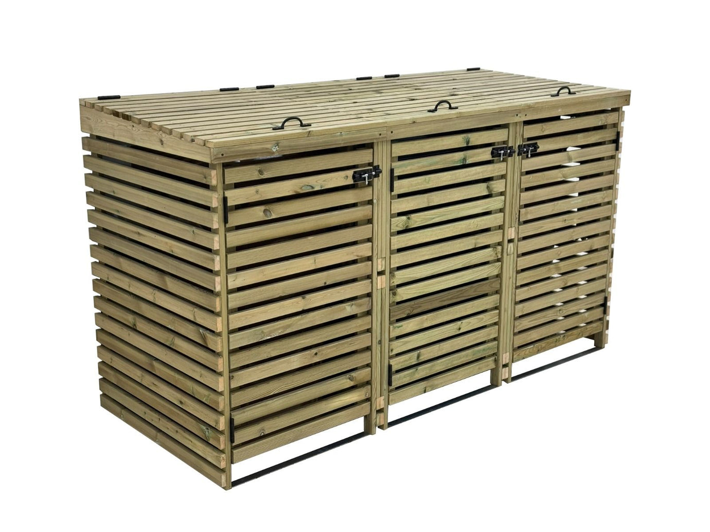 BinHaven Slatted Wheelie Bin Storage – Stylish & Ventilated! – Arbor ...