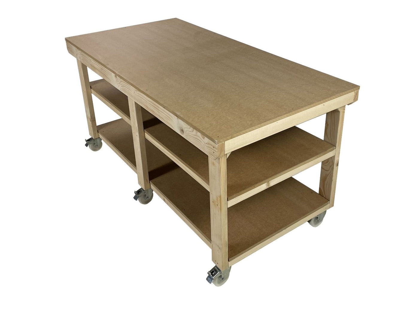Wooden MDF Top Workbench | 3ft Depth for Heavy-Duty Use – Arbor Garden ...